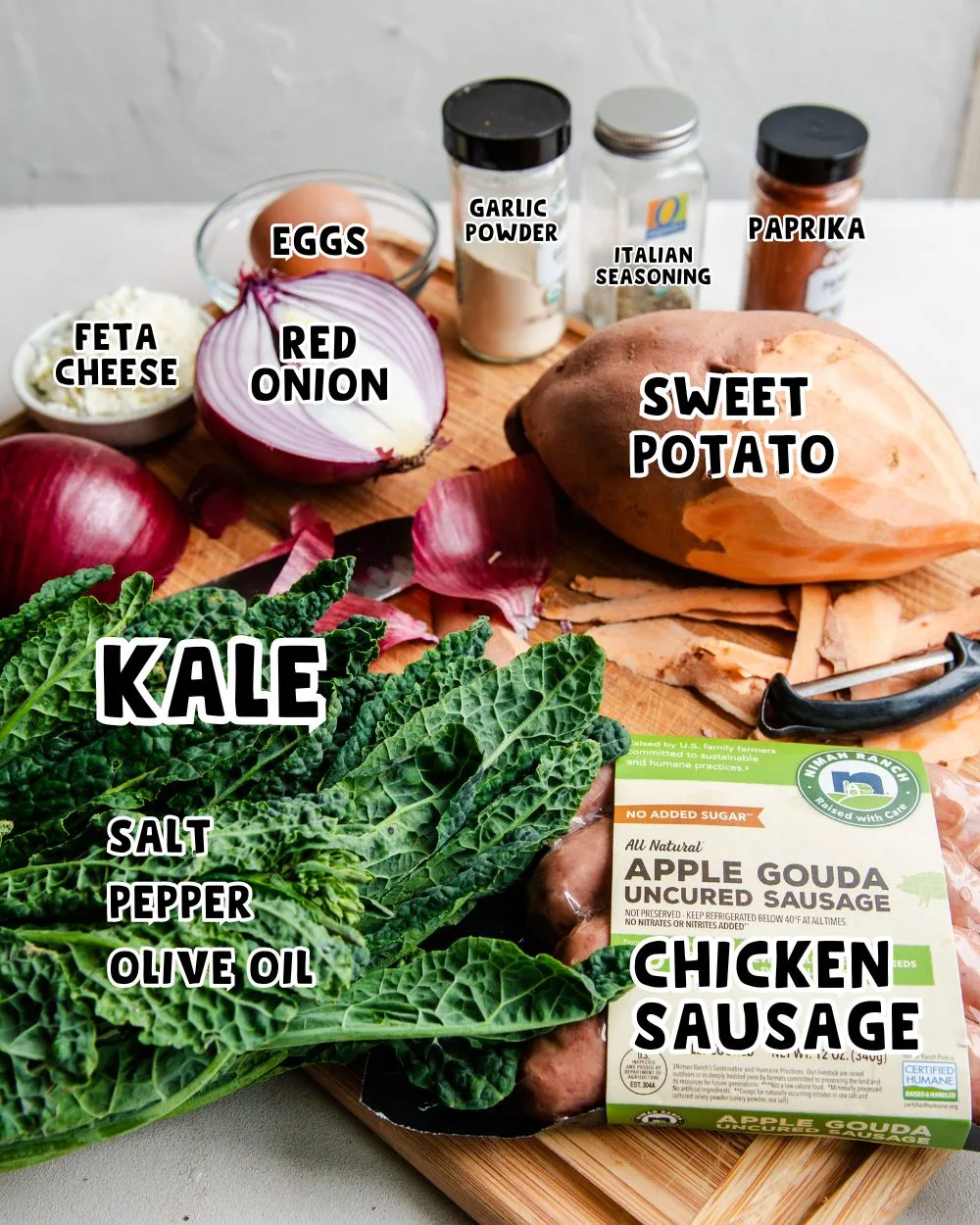 Easy Sausage Sweet Potato Hash - Marathons & Motivation