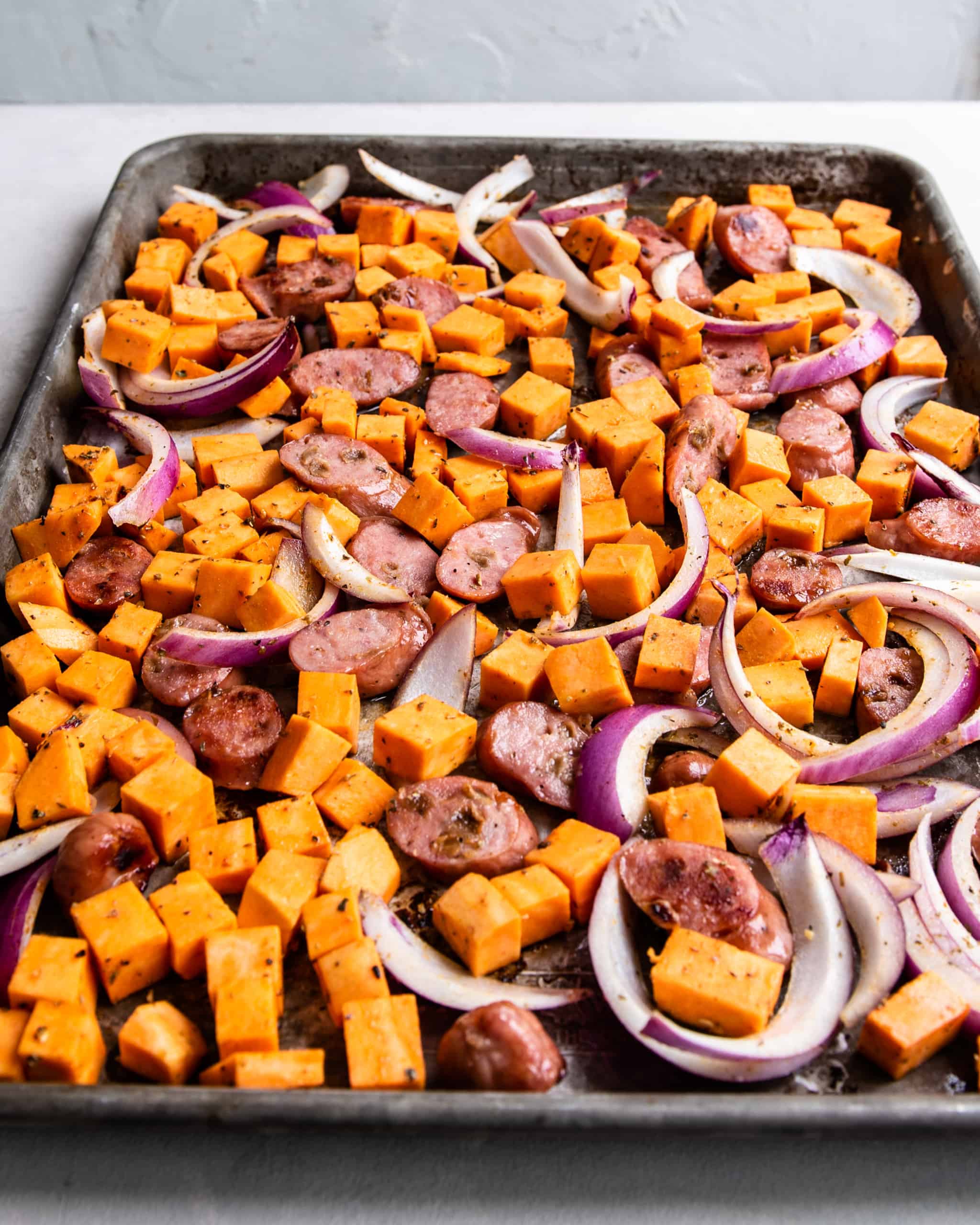 Easy Sausage Sweet Potato Hash - Marathons & Motivation