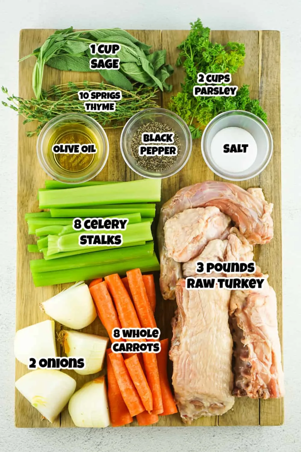 Homemade Turkey Broth from Turkey Neck and Carcass - Marathons & Motivation