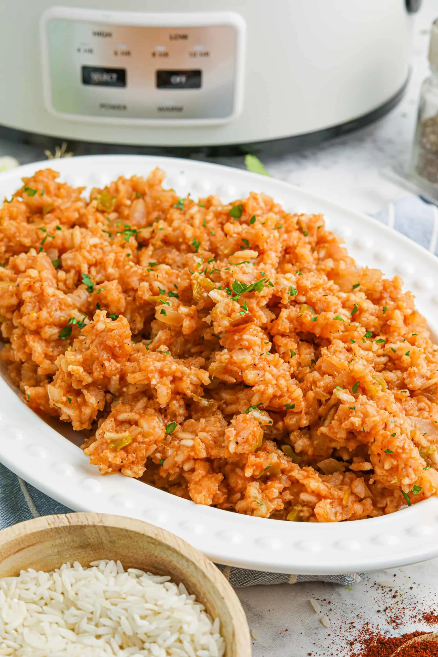 Crockpot Spanish Rice Recipe - Marathons & Motivation