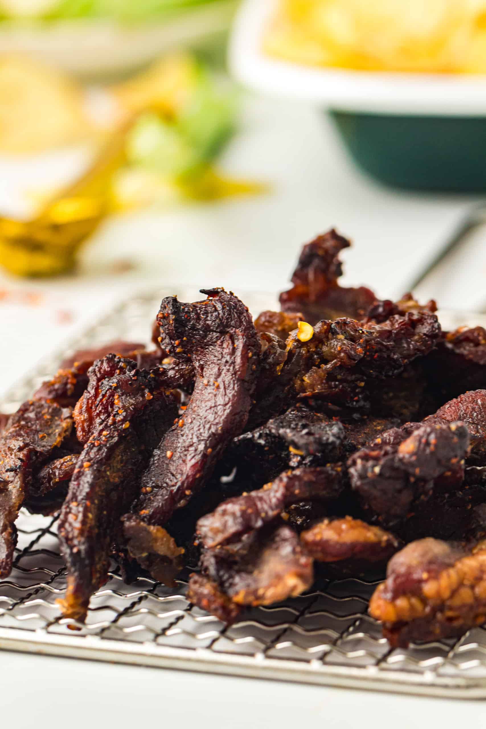 Air Fryer Beef Jerky Recipe - Marathons & Motivation