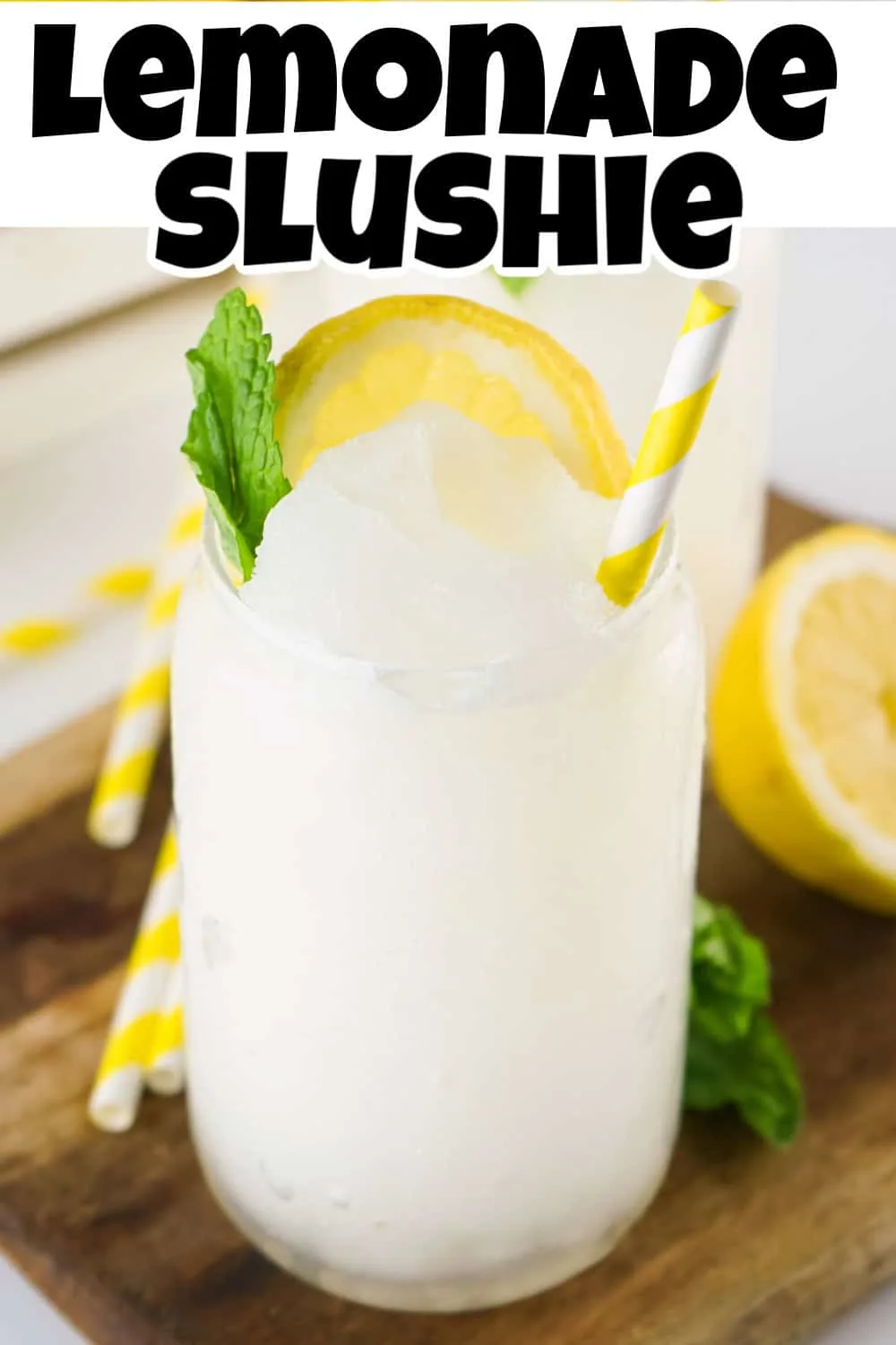 Easy Lemonade Slushie Recipe - Marathons & Motivation