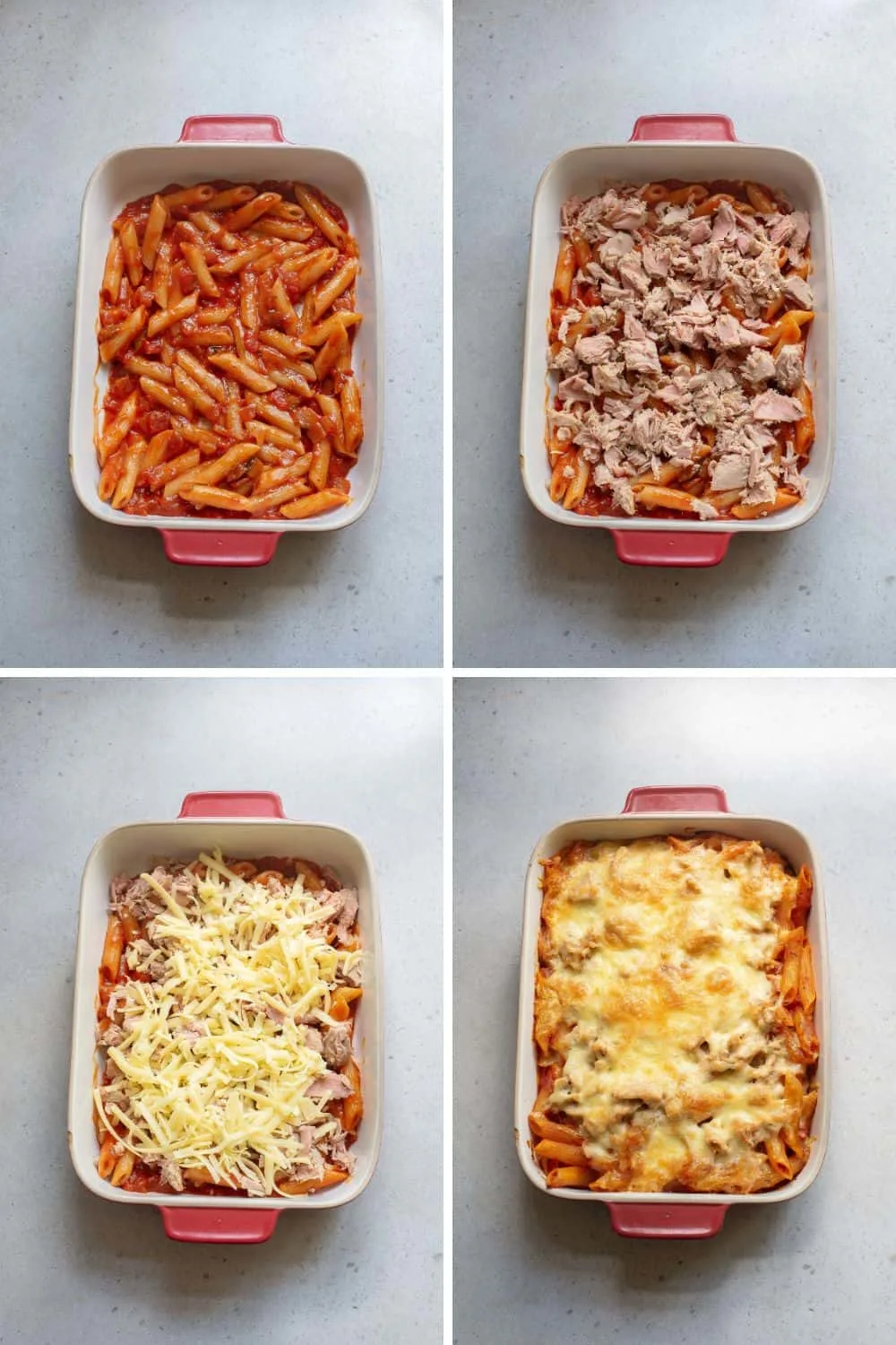 Tuna Pasta Bake with Tomato Sauce - Marathons & Motivation