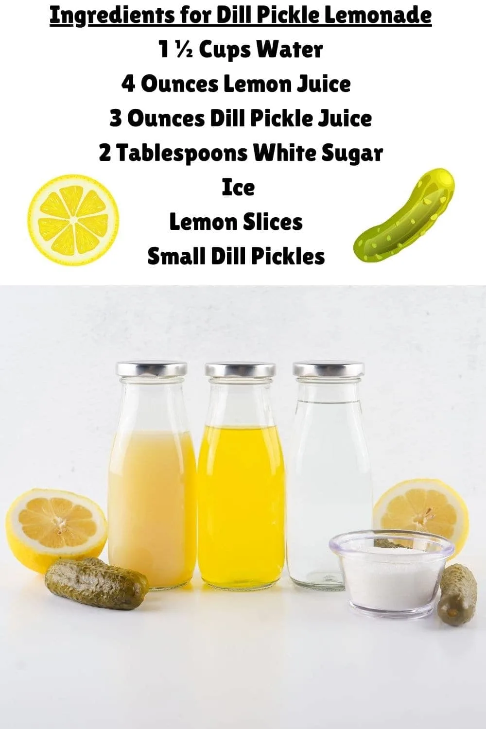 Dill Pickle Lemonade Recipe - Marathons & Motivation