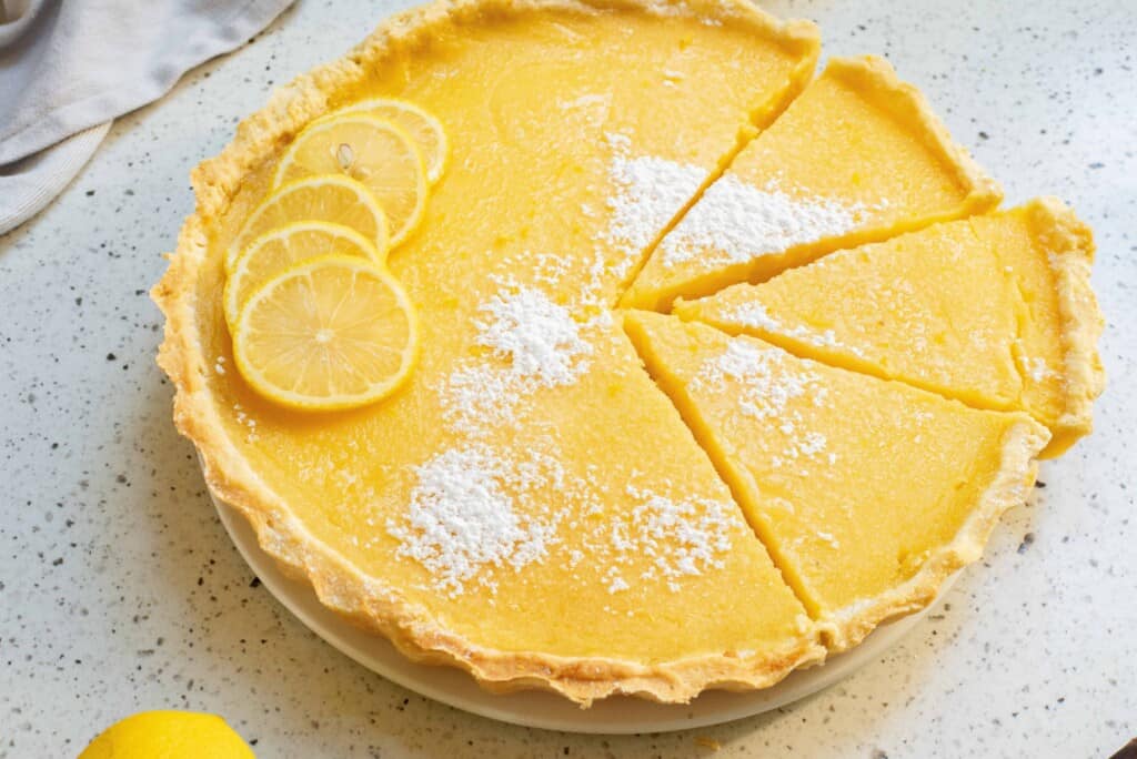 Easy Lemon Tart Recipe - Marathons & Motivation