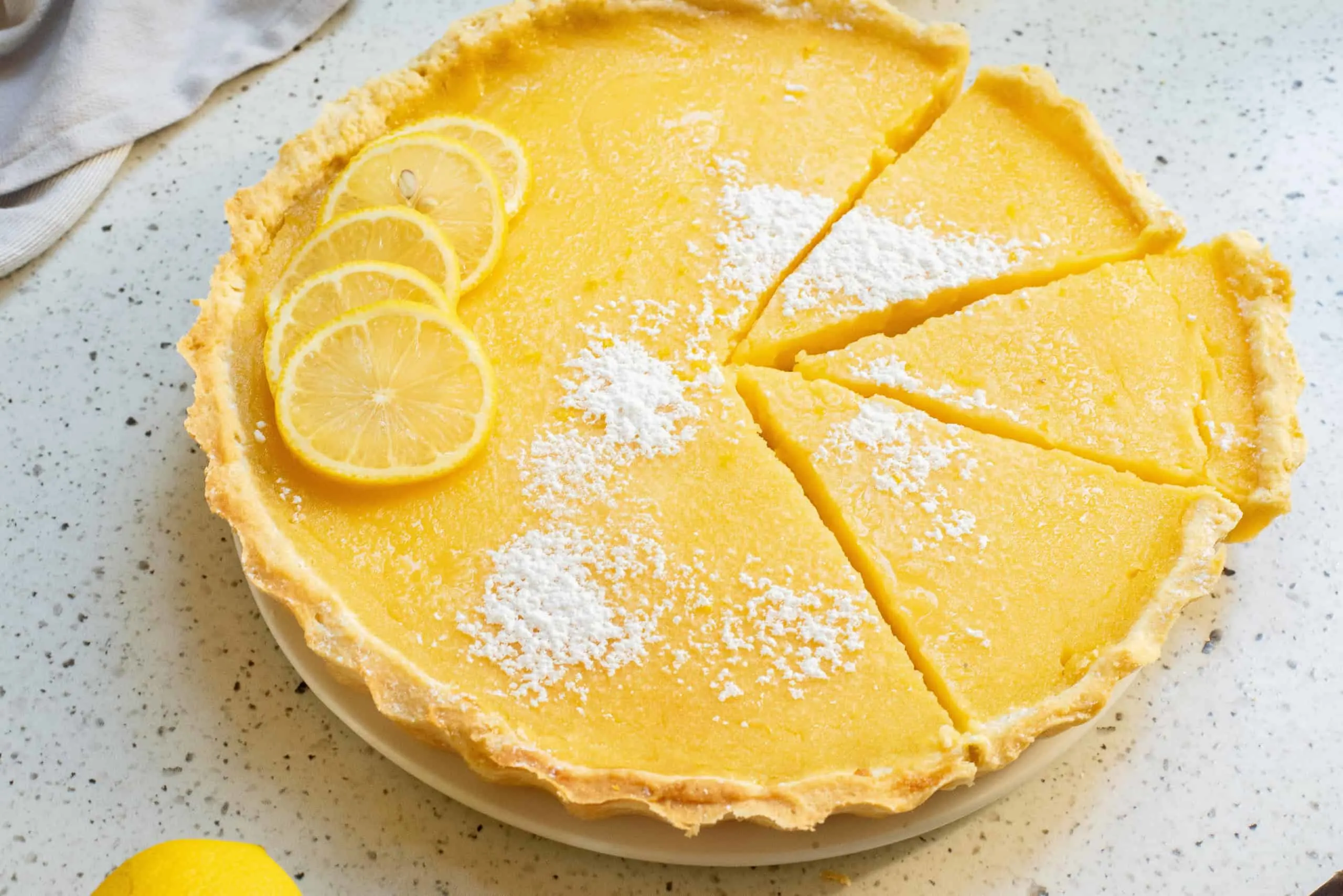 Easy Lemon Tart Recipe - Marathons & Motivation