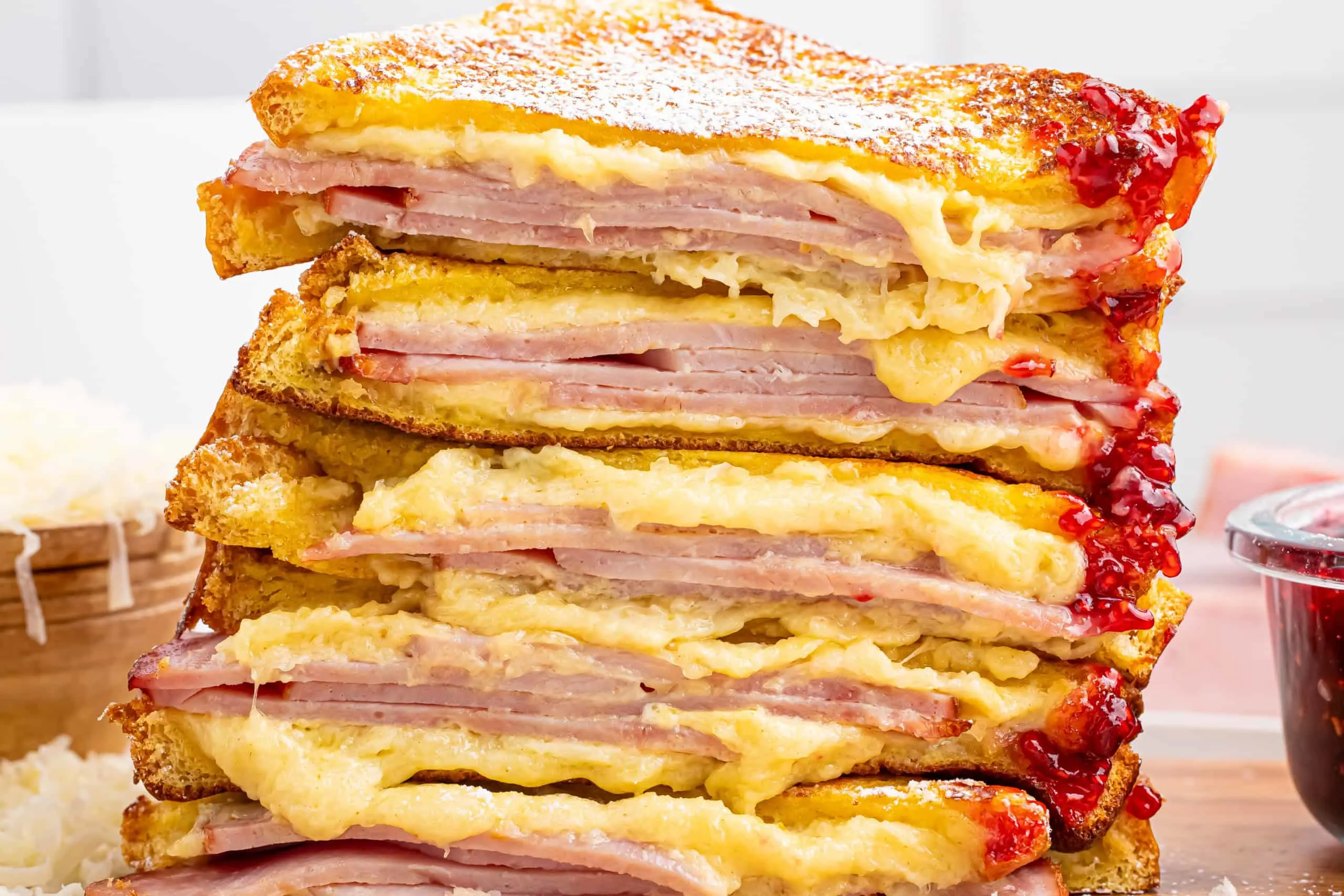 Easy Monte Cristo Sandwich Recipe in the Air Fryer - Marathons & Motivation