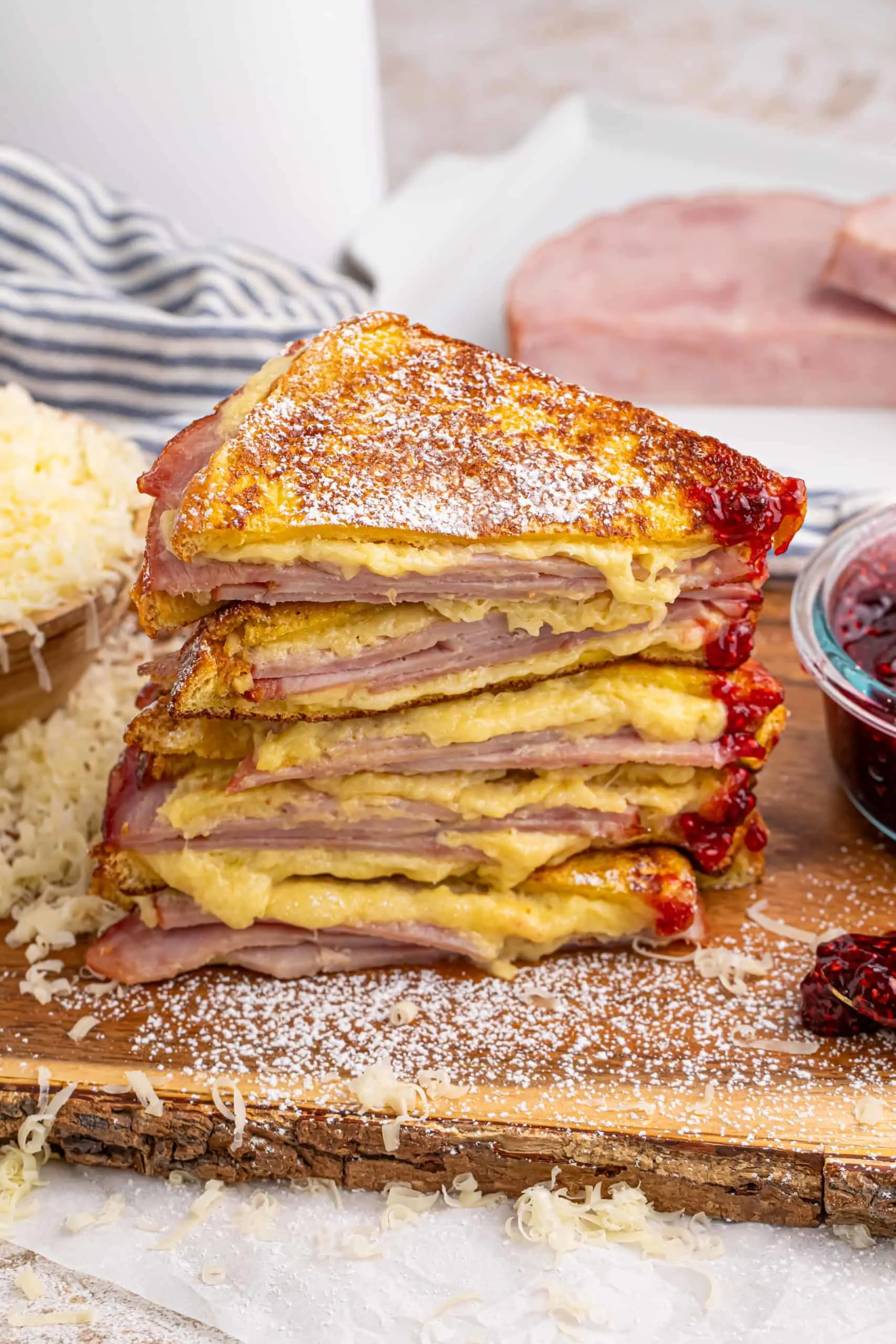 Easy Monte Cristo Sandwich Recipe in the Air Fryer - Marathons & Motivation
