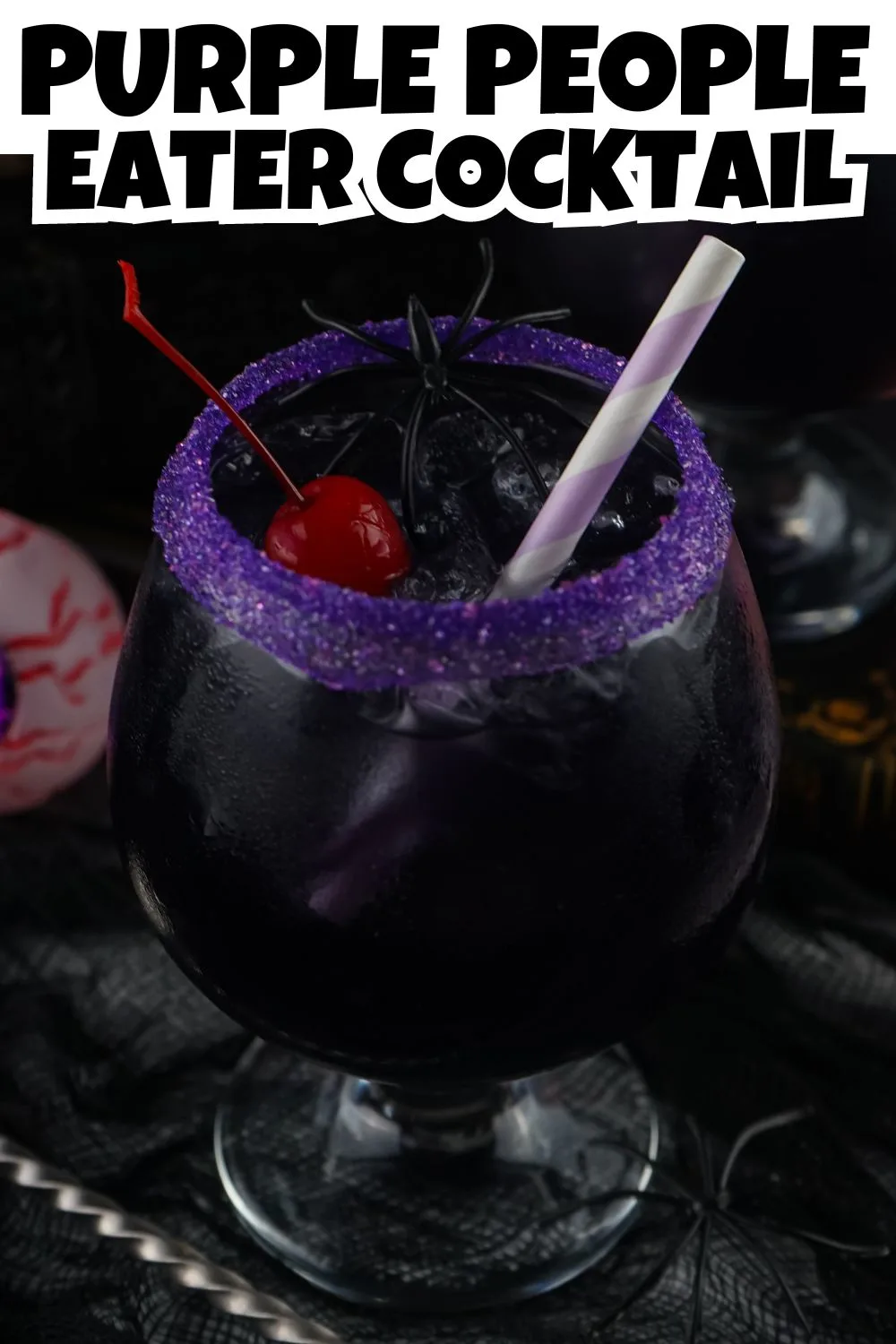 Purple People Eater Cocktail - Marathons & Motivation