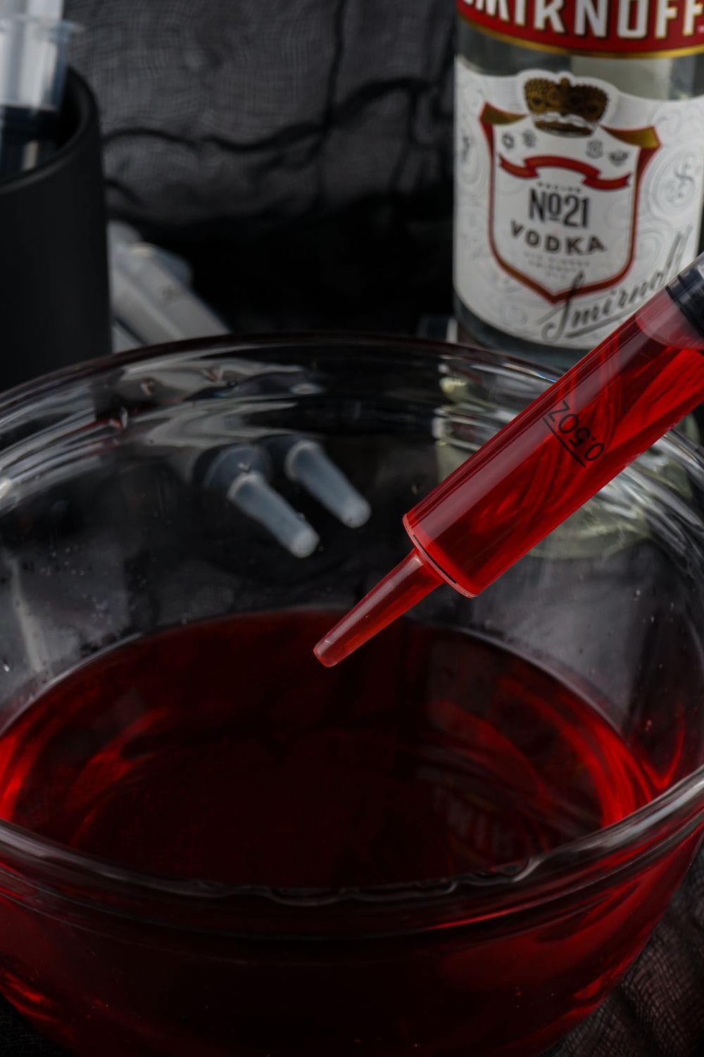 Syringe Jello Shots - Marathons & Motivation