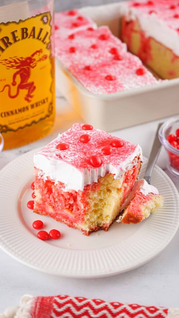 Easy Fireball Cake Recipe - Marathons & Motivation