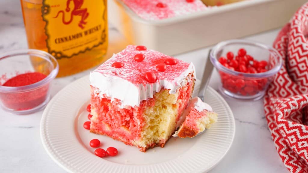 Easy Fireball Cake Recipe - Marathons & Motivation