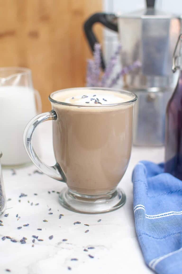 Lavender Oat Milk Latte (Starbucks Recipe) - Marathons & Motivation