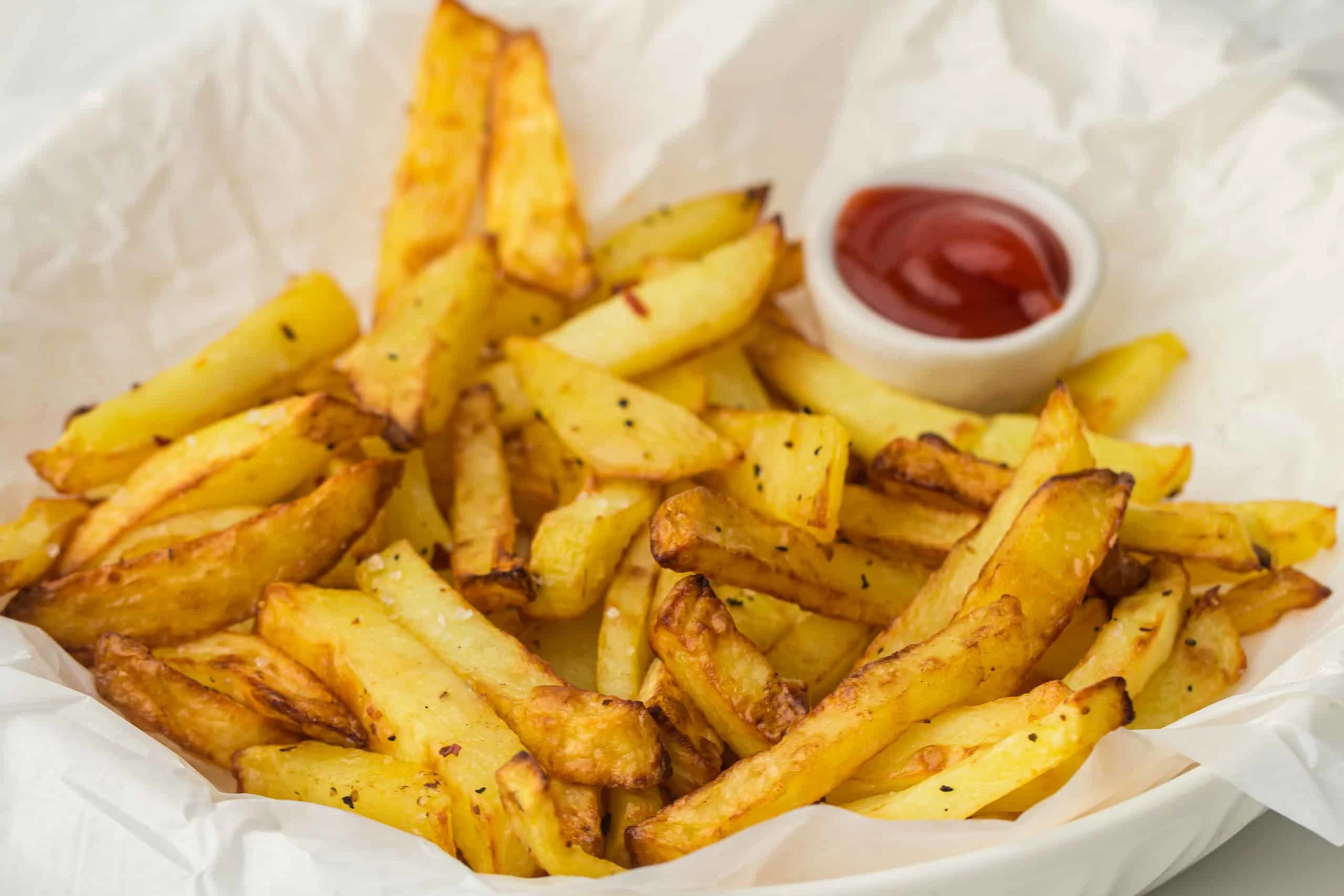 Homemade Air Fryer French Fries - Marathons & Motivation