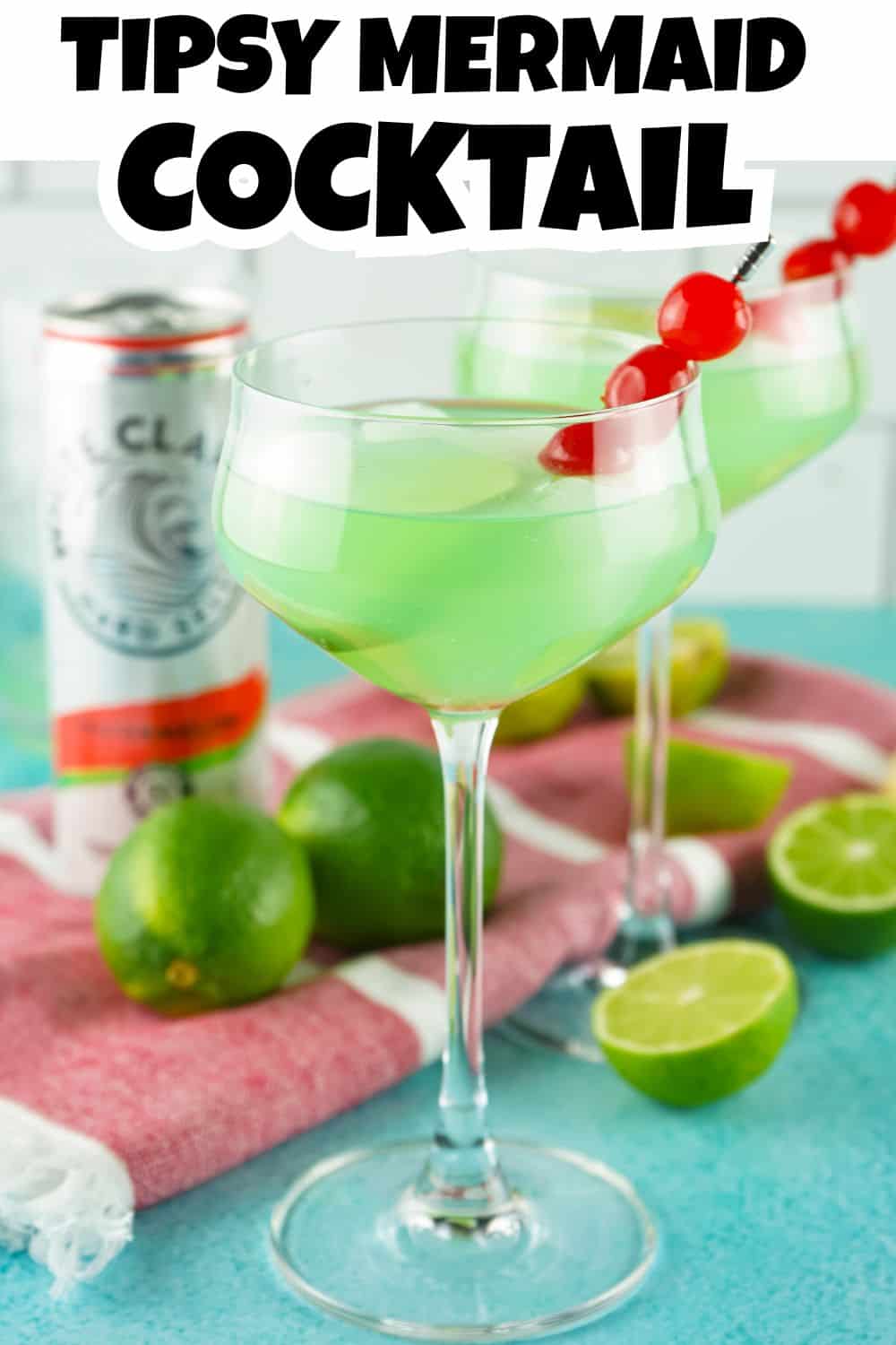 Tipsy Mermaid Drink with White Claw - Marathons & Motivation