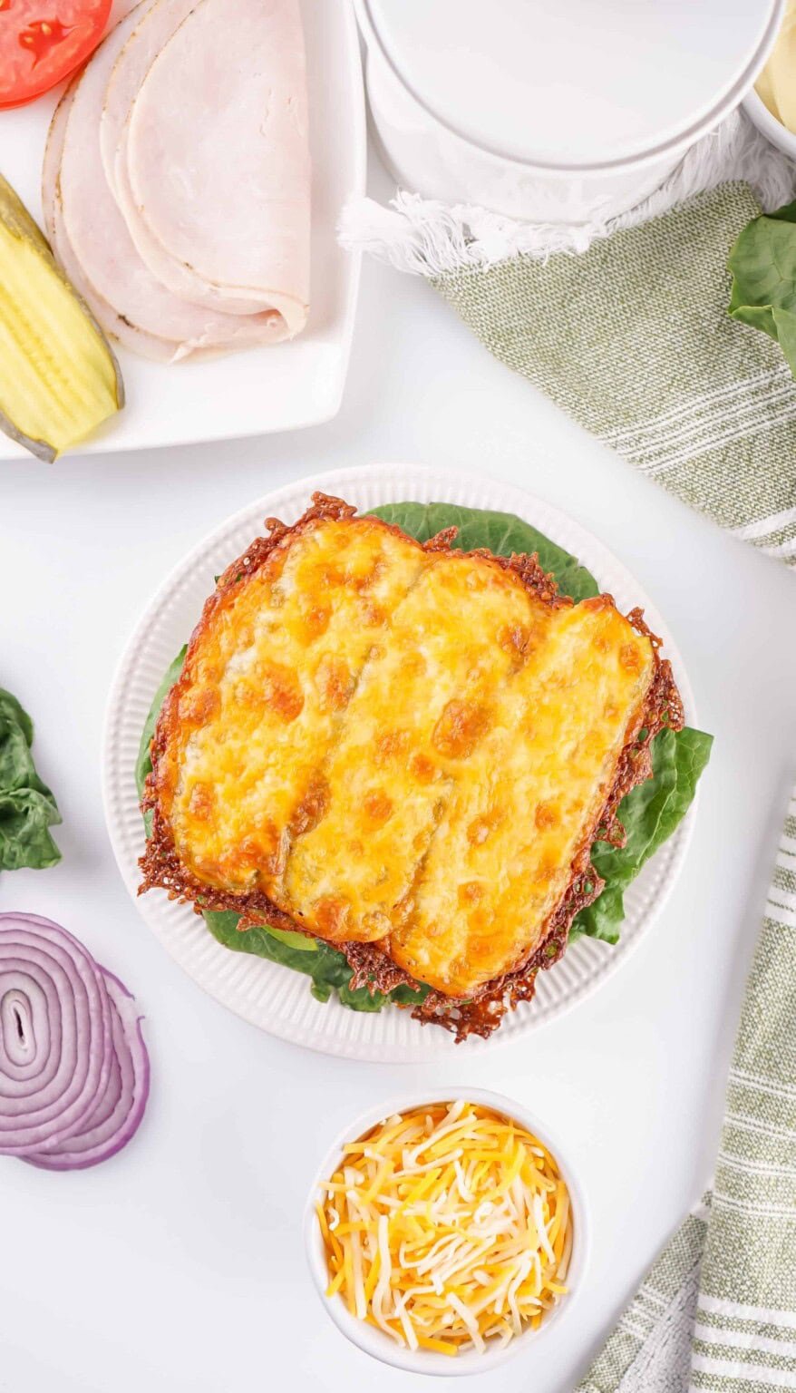 Low Carb Pickle Cheese Bread (Viral TikTok Recipe) - Marathons & Motivation