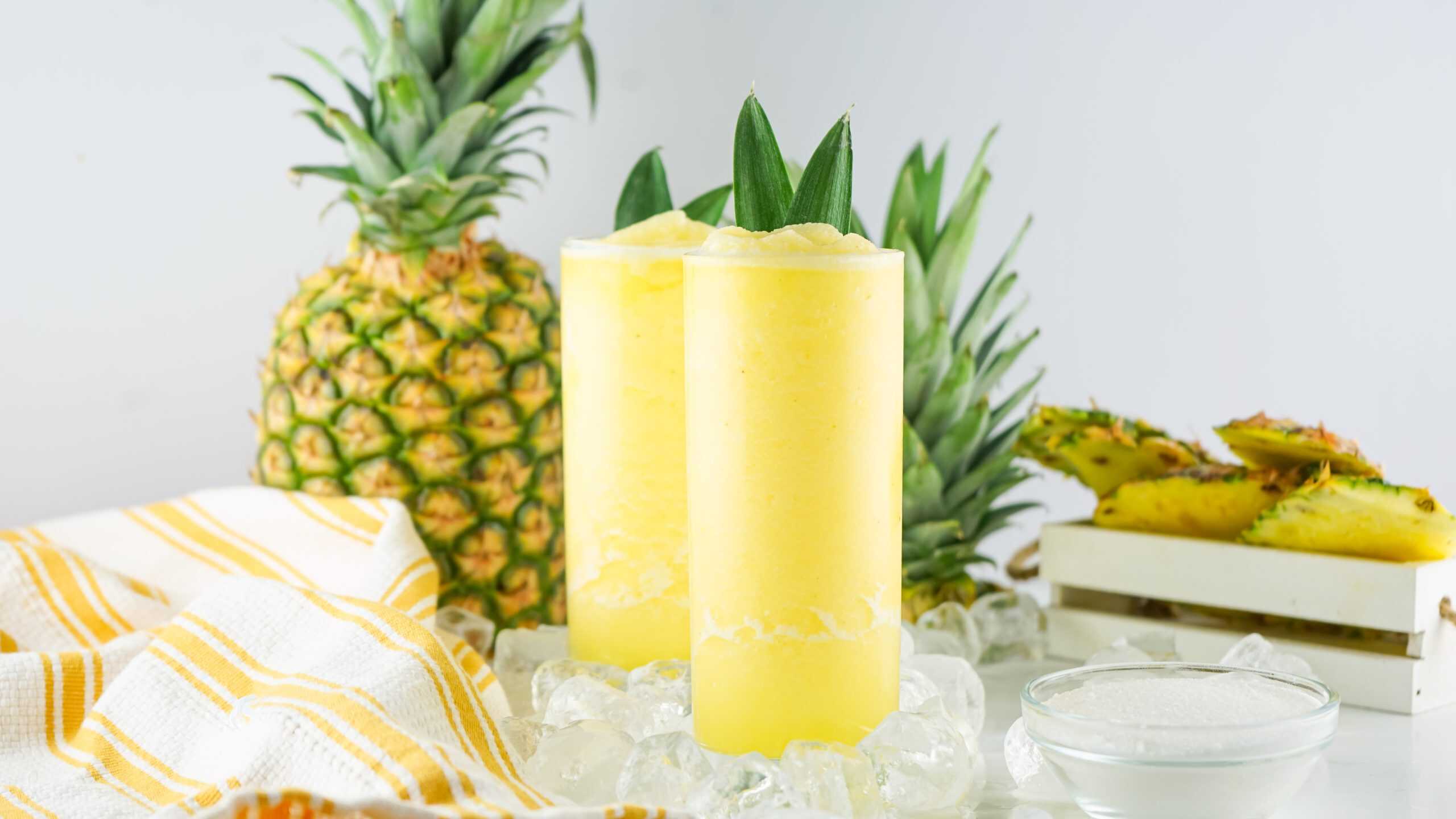 Frozen Pineapple Agua Fresca - Marathons & Motivation