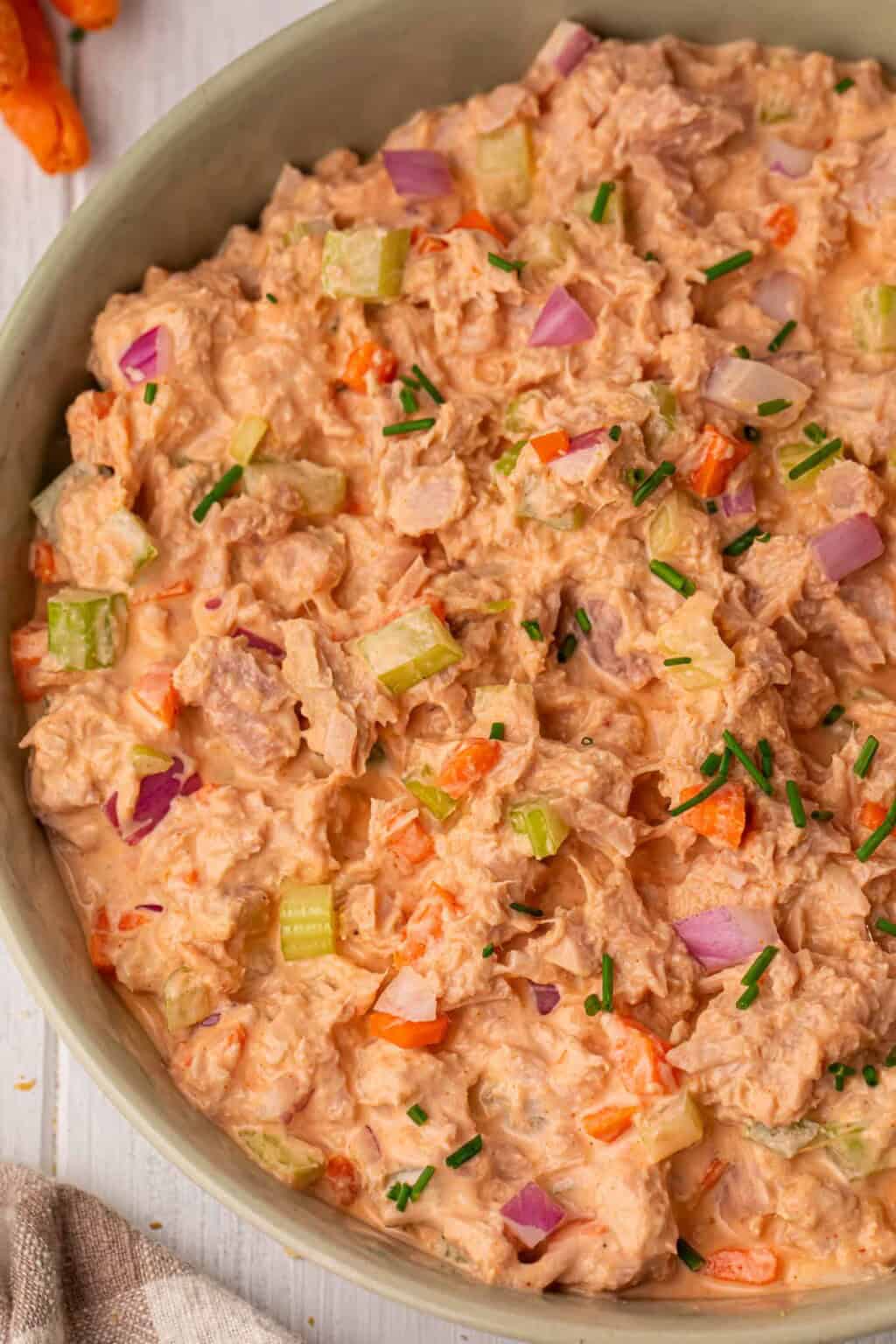 Buffalo Tuna Salad Recipe - Marathons & Motivation