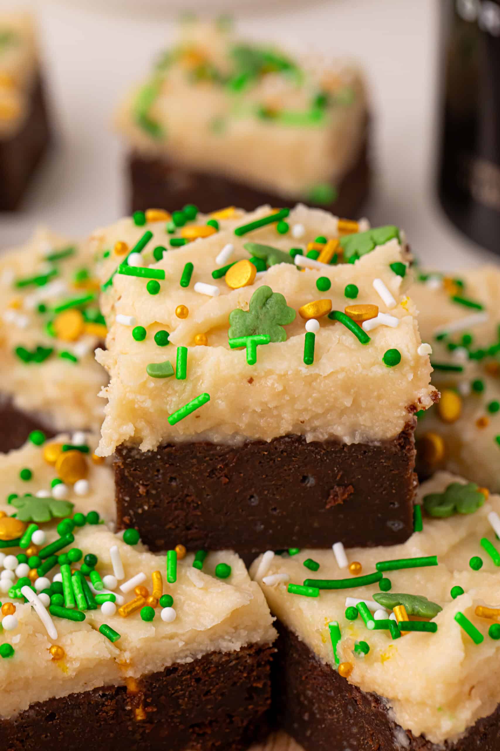 Guinness Brownies with Irish Cream Frosting (Fudgy St. Patrick’s Day ...